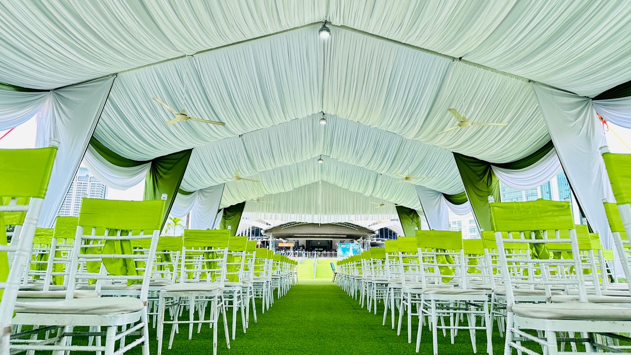 Marquee tent rental Malaysia supplier