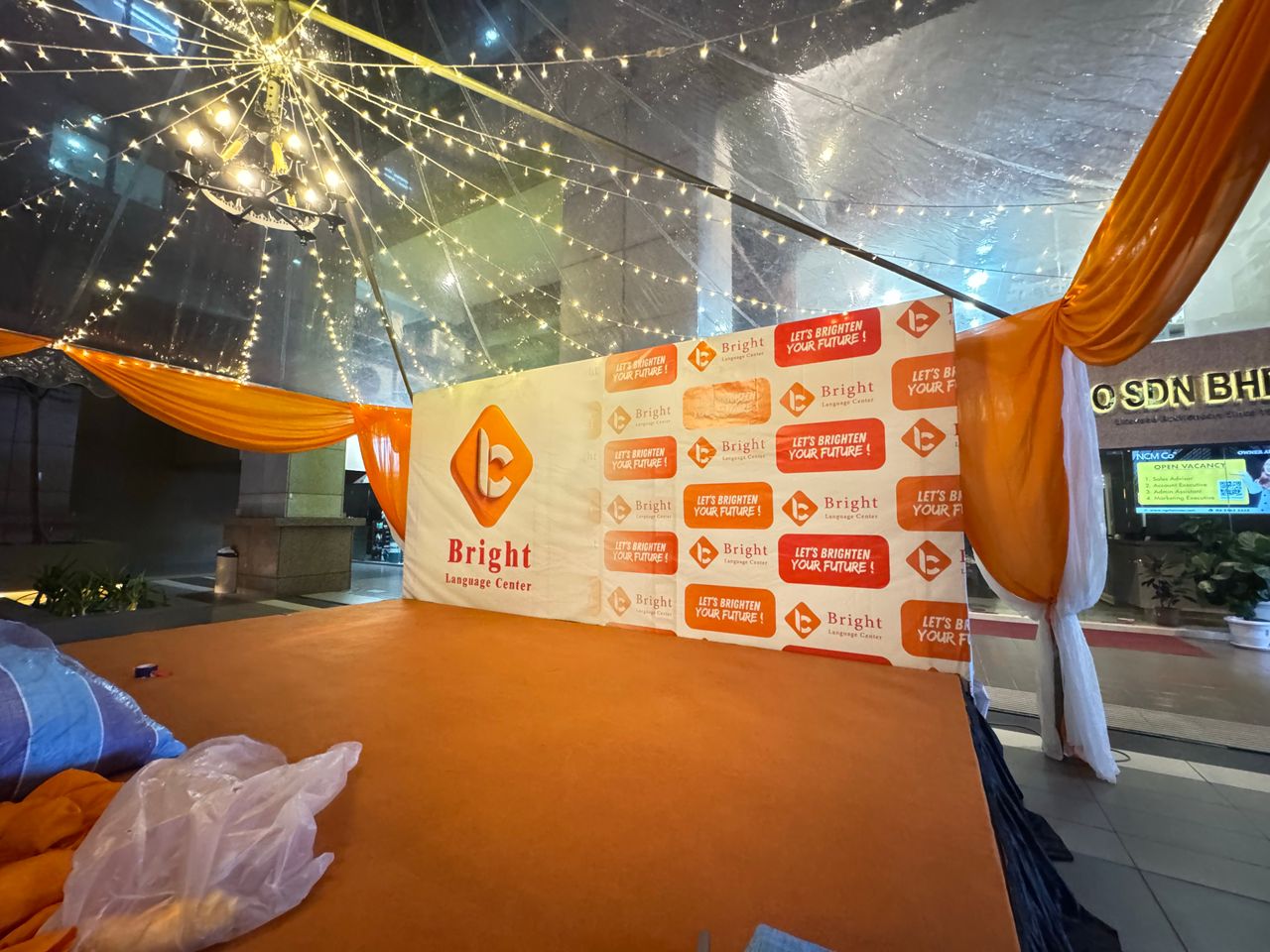 Backdrop Truss | NC Canopy